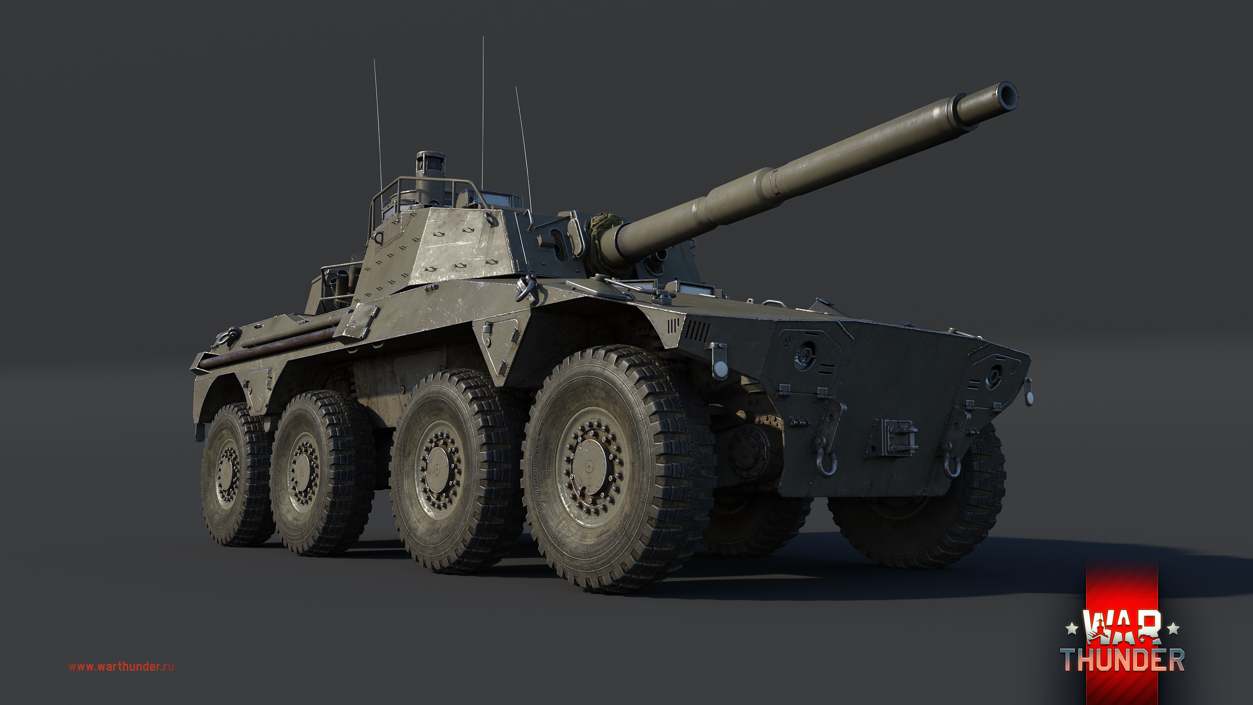 [В разработке] Rooikat 76 Mk.1D: пустынный кот - Новости - War Thunder